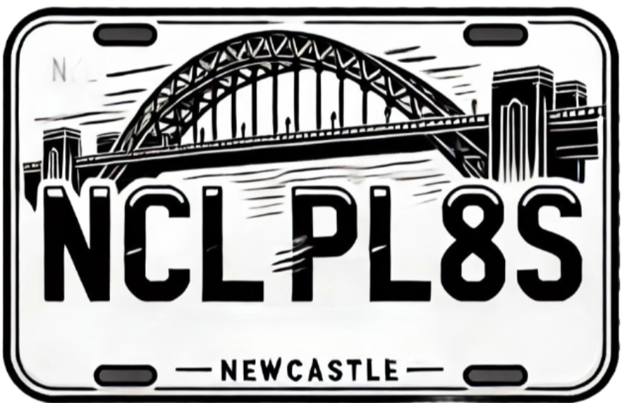 Newcastle & Gateshead Number Plate Supplier – NCL PLATES